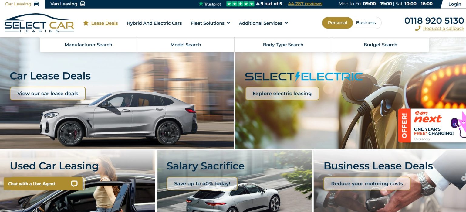 Top 10 Car Leasing Companies in UK - UK Business Directory