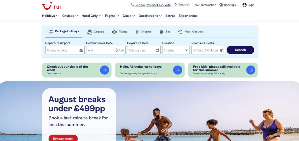 Top 10 Travel Companies in the UK 2025 - UK Business Directory